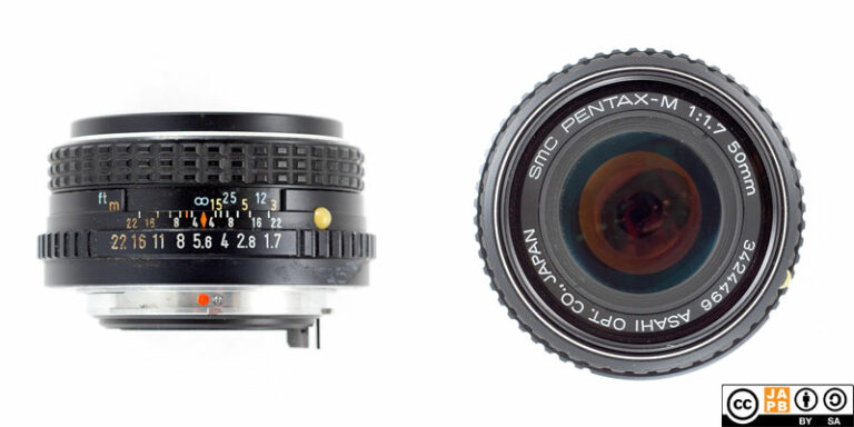 Data sheet: SMC Pentax-M 50 mm f/1.7 – JAPB