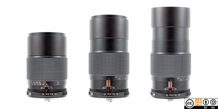 Data sheet: Konica Hexanon AR 135 mm f/3.2 – JAPB