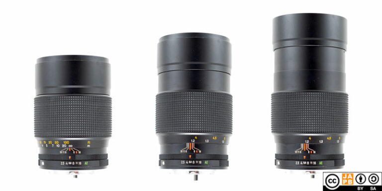 Data sheet: Konica Hexanon AR 135 mm f/2.5 – JAPB