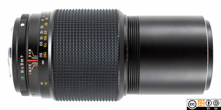 Data sheet: Konica Hexar AR 200 mm f/4 – JAPB