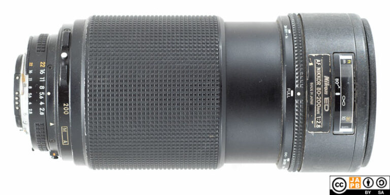 Data Sheet: Nikkor AF 80-200 mm f/2.8 ED – JAPB