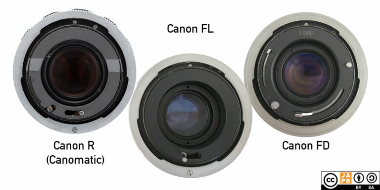 Identifying a lens mount – JAPB